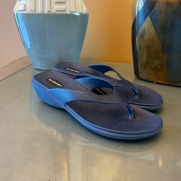 Okabashi | Shoes | Okabashi Flip Flop Thong Sandal Sz Ml 885 | Poshmark